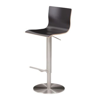 Mayer Sitzmöbel home24 Barstuhl myHENRI 40 x 81 x 43cm Anthrazit