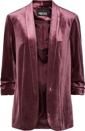 Pieces Pcbosella Velour 3/4 Blazer