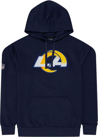 New Era Los Angeles Rams NFL Team Logo Hoody Blau Kapuzenpullover - XXL
