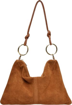 Luisa Vannini Braun Rindsledertasche
