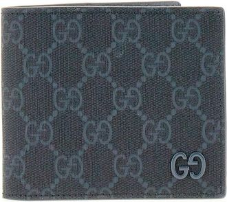 Gucci Bi-fold wallet with lacquered GG detail Man One Size