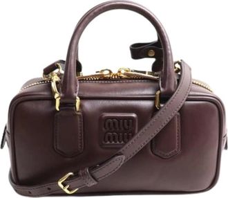 Miu Miu Pre-owned Schultertasche - - Pre-owned - Damen - Braun - ONE SIZE