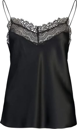 SIMKHAI débardeur The Esme bordé de dentelle - Noir