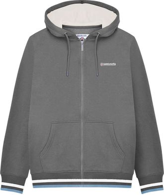 Lambretta Hoodie mit durchgehendem Rei&szlig;verschluss f&uuml;r Herren (Eisen)