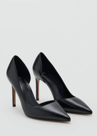 Mango Asymmentrische Pumps schwarz - Damen - 35 - MANGO