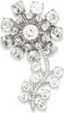 Self Portrait Kristall-Blumen-Brosche - - Accessories - Damen - Grau - ONE SIZE