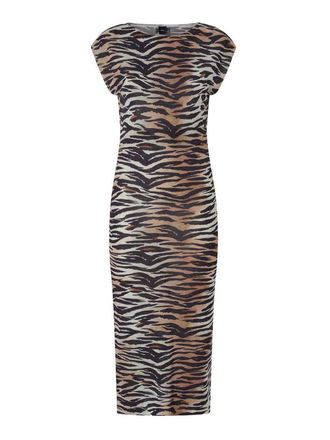 Pinko Robe Au Genou - Noir