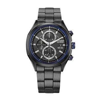 Citizen Citizen, Homme, Accessoires, Noir, Taille: ONE Size Montre de sport en acier inoxydable