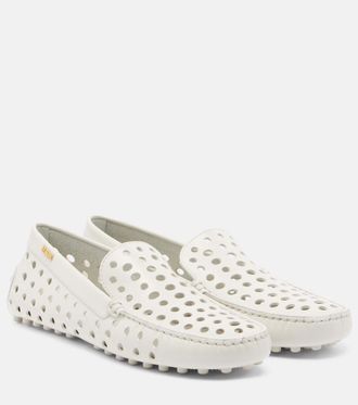 Tod's Mocassins Gommino en cuir perfor&eacute;