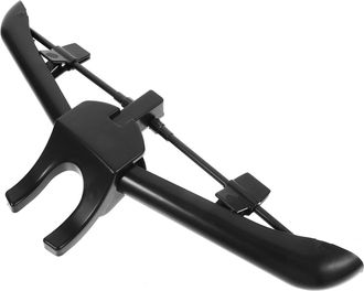 Artibetter Faltbarer Bügelhalter für Dampfbügeleisen Leichter Kunststoff Kleiderbügel für Handdampfer Klappbar und Platzsparend Geeignet für Hemden Hosen und Str