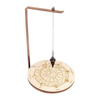 Generic Support de pendule en - Pr&eacute;sentoir en de pendule en - Phase de lune Wickcan Fournitures Porte-encens &Eacute;tag&egrave;re Sorci&egrave;re Organisateur Cadeau Collier Pend