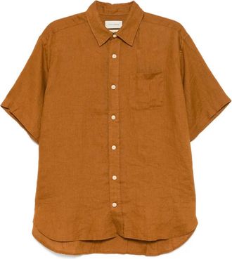 Oliver Spencer chemise Atlanta - Orange