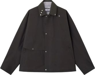 Stone Island Homme, Vestes, Gris, Taille: XL Gore-Tex Shirt Jacket