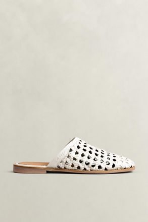 GANT Damen Gimble Mule aus Leder (37) EGGSHELL
