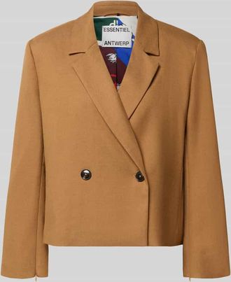 Essentiel Oversized Kurzblazer mit Viskose-Anteil Modell KIANA