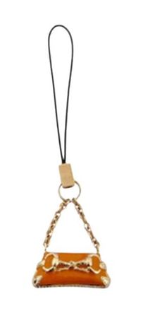 Gucci Pink Enamel Phone Charm