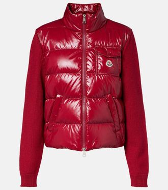 Moncler Cardigan en laine vierge