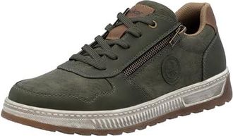 Rieker 37029 Baskets Basses pour Homme, Vertes, 43 EU, Vert, 43 EU