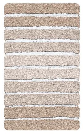 Kleine Wolke Badteppich Phoenix, Polyester, Taupe, 4045271360