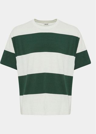 Solid T-Shirt Ijam 21108144 Grün Regular Fit