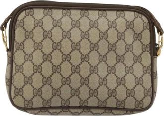 Gucci Sac bandouli&egrave;re en cuir Pre-owned - Femme - Pre-owned - Beige - Taille: ONE Size