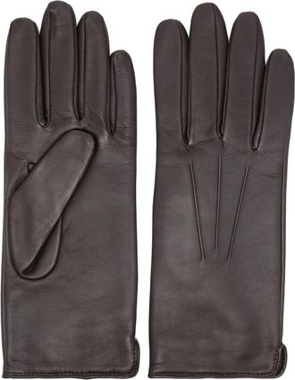 Aspinal of London Handschuhe aus Leder - Braun