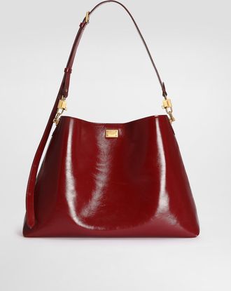 Dolce & Gabbana Large Vittoria Calfskin Shoulder Bag - Frau Schulter- Und Umh&auml;ngetaschen Red Onesize