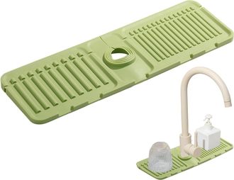 Generic Spritzschutz f&uuml;r K&uuml;chensp&uuml;le - Spritzschutz f&uuml;r K&uuml;chensp&uuml;le | Abtropfmatte aus Silikon f&uuml;r Sp&uuml;lmaschine, Abtropfschale hinter dem Wasserhahn, Antiruts