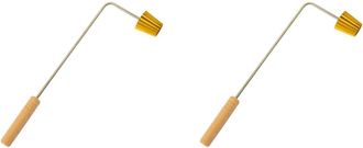 Hemobllo 2 St&uuml;ck Malaysian Pie Tee Maker Nyonya Top Hats Mould, mit Griff Goldene Tasse Form Eierkuchenform Gebratenes Snack-Werkzeug K&uuml;che Backgeschirr Gadget