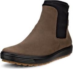 Ecco Bottes Chelsea souples 7 fils Gore-Tex pour femme, Beige foncé, 4.5 UK