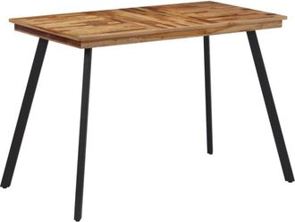 vidaXL Esstisch 120x62x76 cm Massivholz Teak Vidaxl