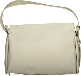 Calvin Klein Synthetic Shoulder Bag - Beige