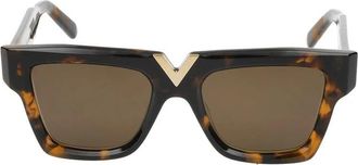 Valentino Goldene stilvolle Sonnenbrille mit I TRT - - Accessories - unisex - Braun - 51 MM