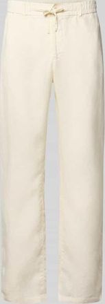 GANT Regular Fit Leinenhose mit elastischem Bund