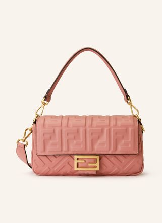 Fendi Schultertasche Baguette Medium rosa