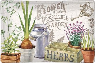 Michel Design Works Seifenschale aus Glas, rechteckig, Landhausstil