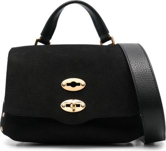 Zanellato Kleine Postina Satchel-Tasche - Schwarz