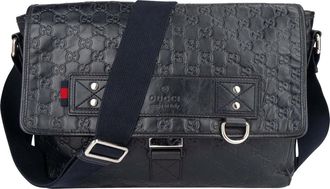 Gucci Crossbody Bags - Gucci GG Leather Monogram Sherry Business Messenge - Gr. unisize - in Bunt - f&uuml;r Damen