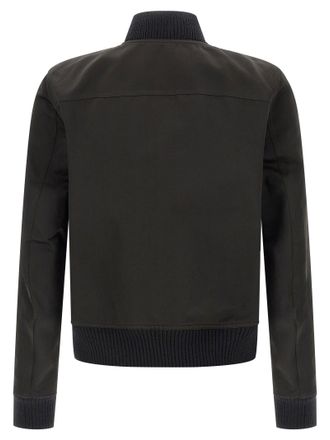 Rick Owens Cotton Bomber Jacket - Black