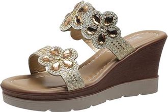 Generic Pantoufles tendance pour femme &agrave; semelle souple sans plateforme en daim confortable pour la remise de dipl&ocirc;me pour femmes talon chaton bride arri&egrave;re b