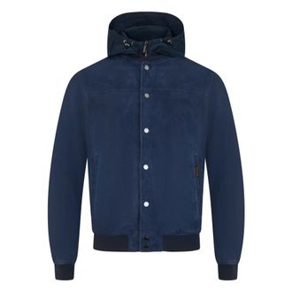 Moorer Leichte Jacke - - Jackets - Herren - Blau - M