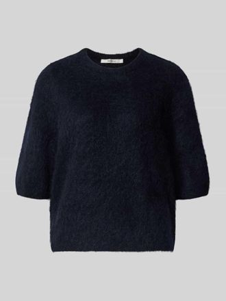 Gestuz Strickpullover aus Mohair-Mix mit 1/2-Arm Modell debbie