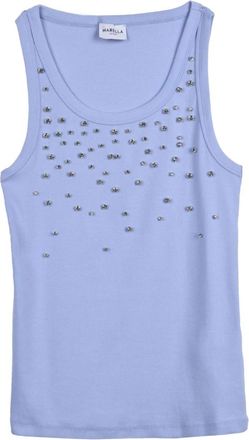 Marella Femme, Tops, Bleu, Taille: 40 FR Minorca Top
