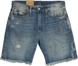 Polo Ralph Lauren Jeans-Shorts im Five-Pocket-Design - Blau