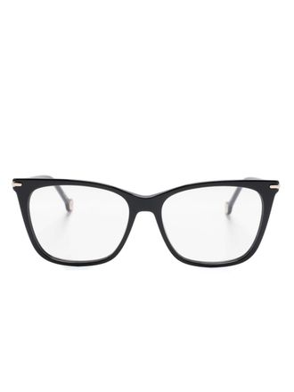 Carolina Herrera lunettes de vue &agrave; monture papillon - Noir