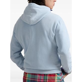 Ralph Lauren Drawstring Hooded Hoodie - Blue