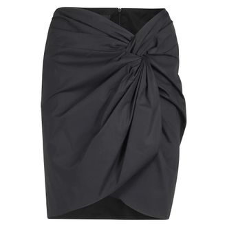 Federica Tosi Gonna corta in popeline con nodo - - Skirts - Damen - Schwarzk - M