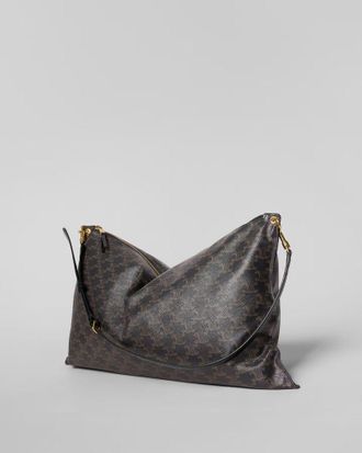Celine H26 Shoulder Bag - Black