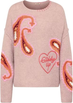 LeComte Rundhals-Strickpullover - - Knitwear - Damen - Rosa - XS