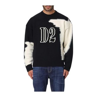 Dsquared2 Herren, Strickwaren, Mehrfarbig, LGr&ouml;&szlig;e
